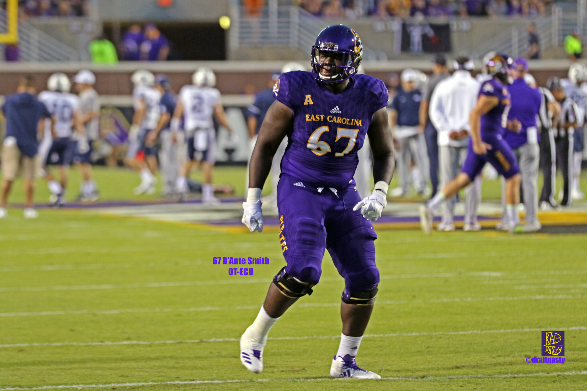 D'Ante Smith OL-ECU, Scouting Snapshot - Draftnasty Magazine